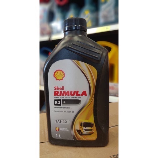 [ORIGINAL] SHELL RIMULA R3+ SAE 40 1L (PASARAN MALAYSIA) | Shopee Malaysia