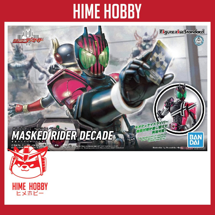 [READY STOCK]Figure-rise Standard Masked Rider Decade | Shopee Malaysia