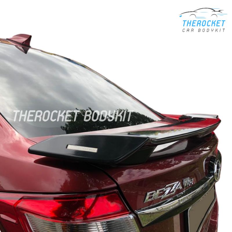 Toyota Vios Perodua Bezza Proton Preve Saga BLM FL TRD V2 Spoiler ...