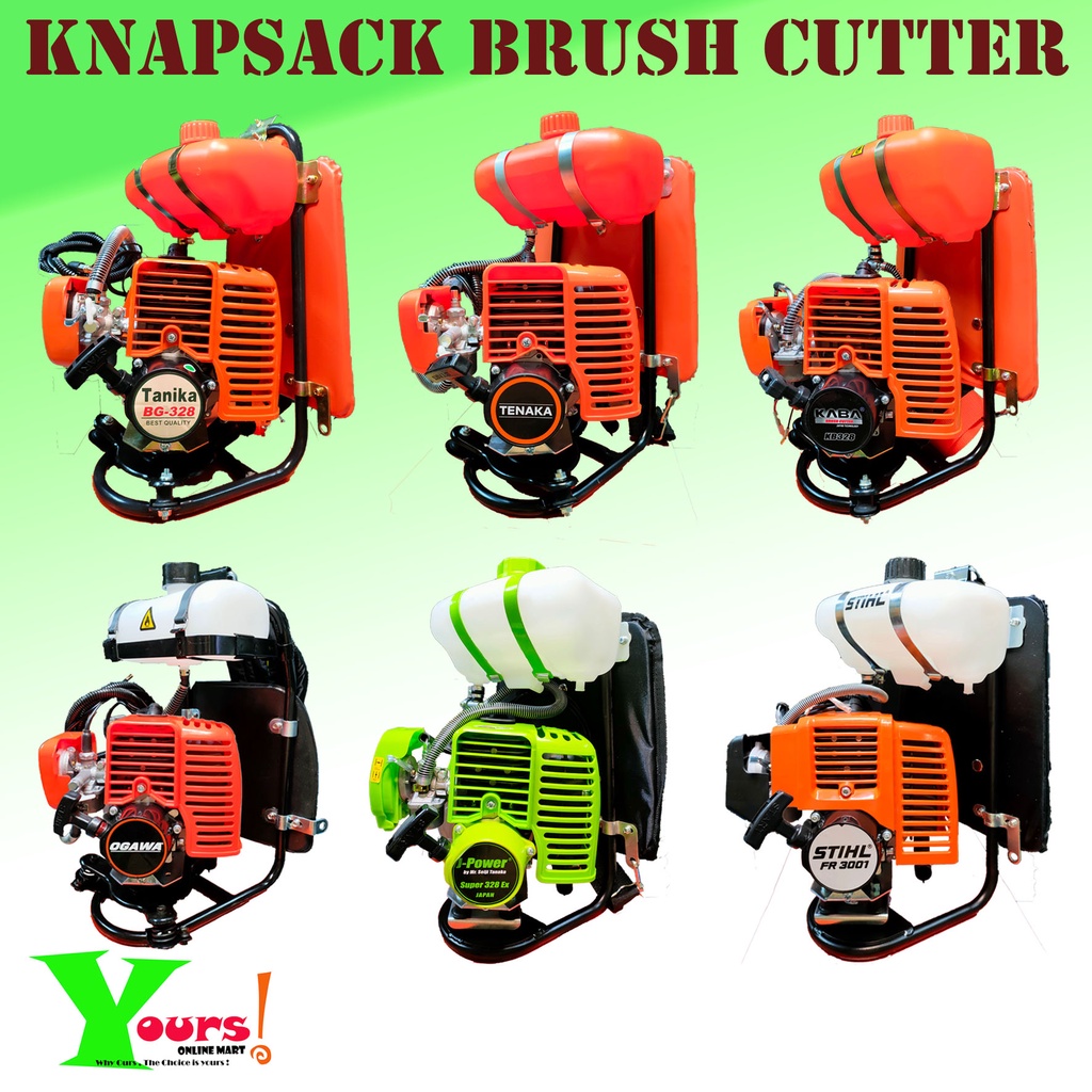 KNAPSACK 2 STROKE ENGINE BRUSH CUTTER \ MESIN RUMPUT GALAS ENJIN 2 ...