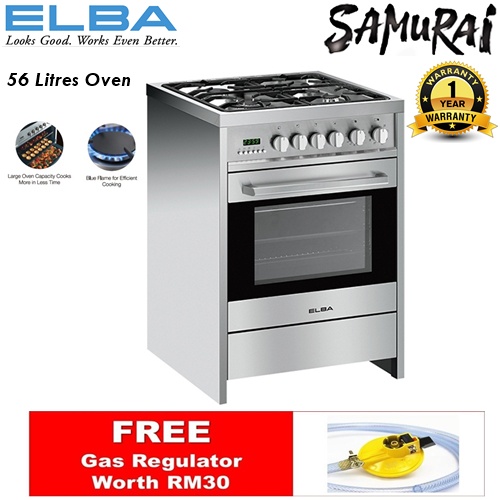 READY STOCK ELBA PROFESSIONAL FREE STANDING COOKER WITH ELECTRIC OVEN ...