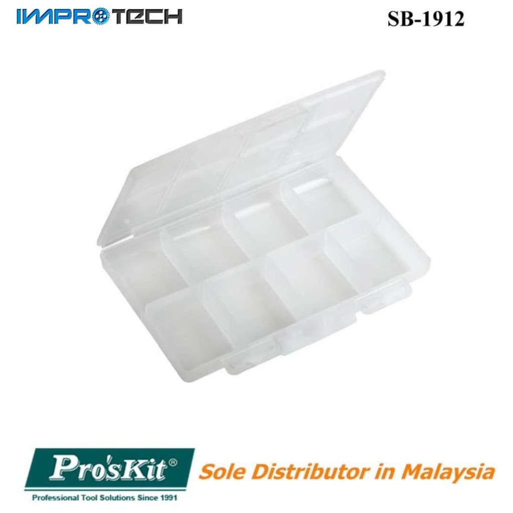 PROSKIT Utility Component Storage Box (O.D.:187.5x117x22mm) | Shopee ...