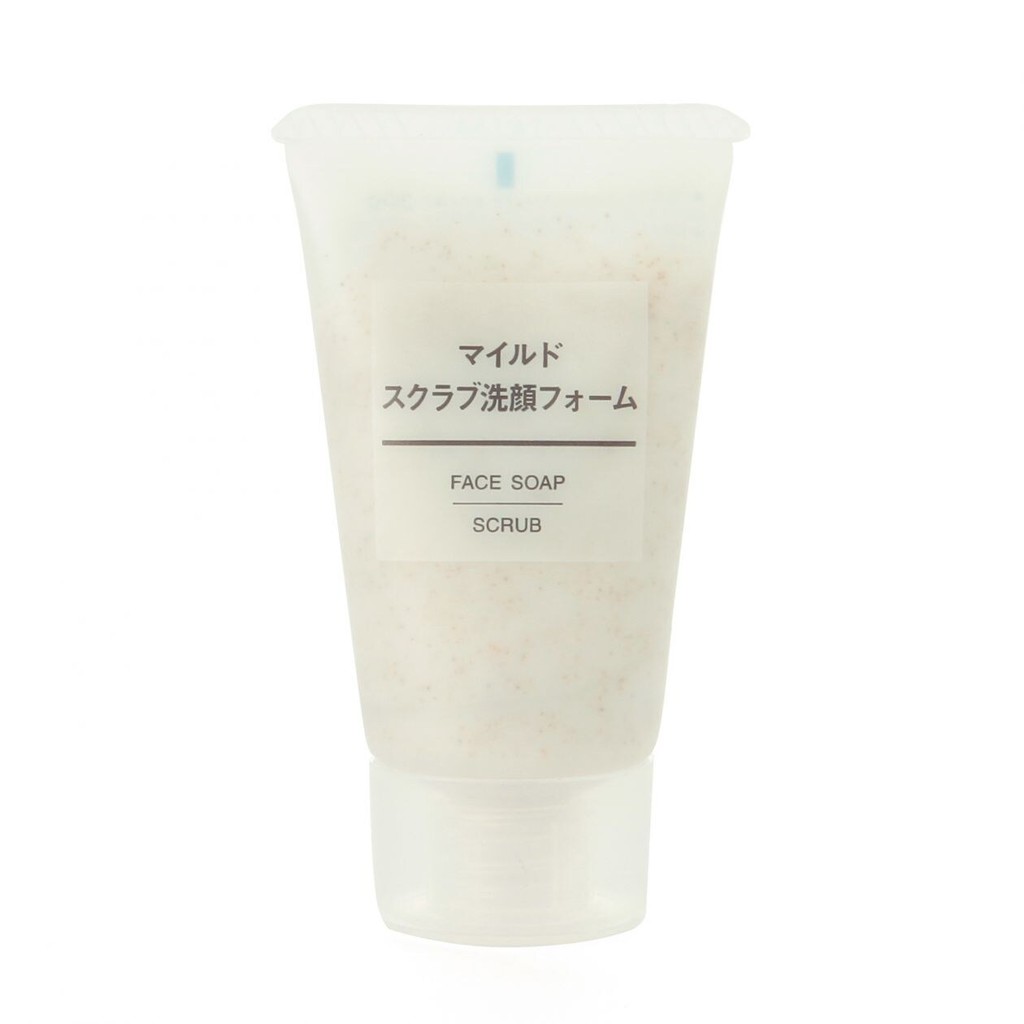 MUJI Mild Series Face Soap Scrub | Shopee Malaysia