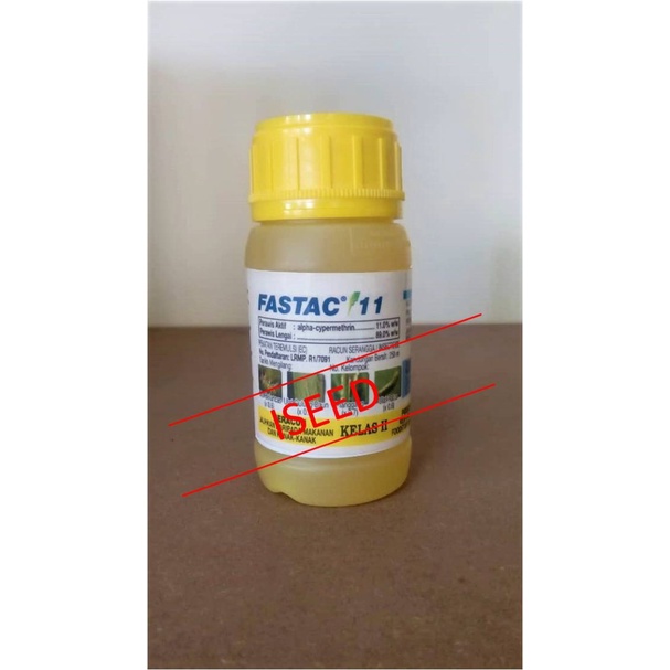 BASF FASTAC 11 250ML Alpha-cypermethin 11% Racun Ulat Beluncas/Ulat ...