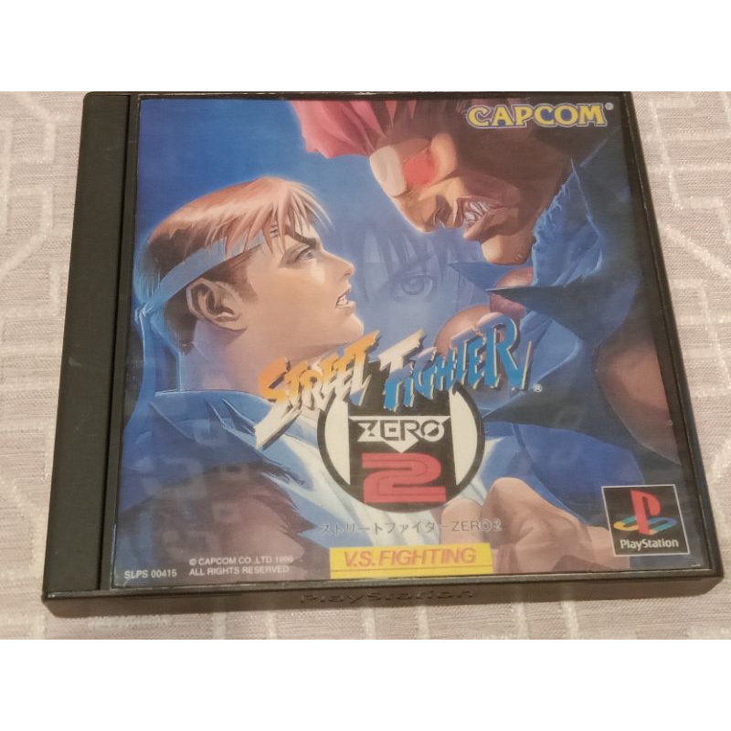 PS1 Street Fighter Zero 2 Original Game (JP) | Shopee Malaysia