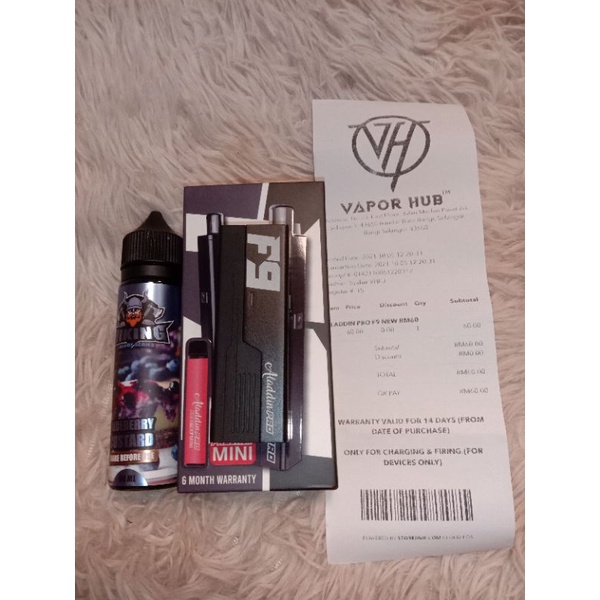 Aladdin Pro F9 + 1 Flavour | Shopee Malaysia