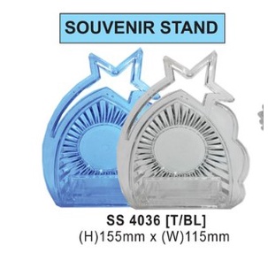 SOUVENIER STAND/SIMPLE GIFT/PLASTIC ACRYLIC PLAQUE / PLAK CENDERAHATI ...