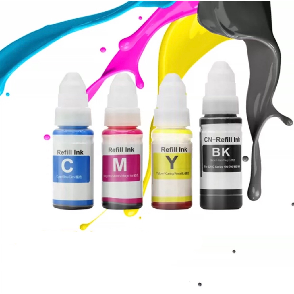 Ready stock!! printer Ink Refill Desktop Inkjet Ink Bottles | Shopee ...