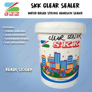 SKK Clear Sealer 18 Liter ; High adhesive Sealer for Texture Coatings ...