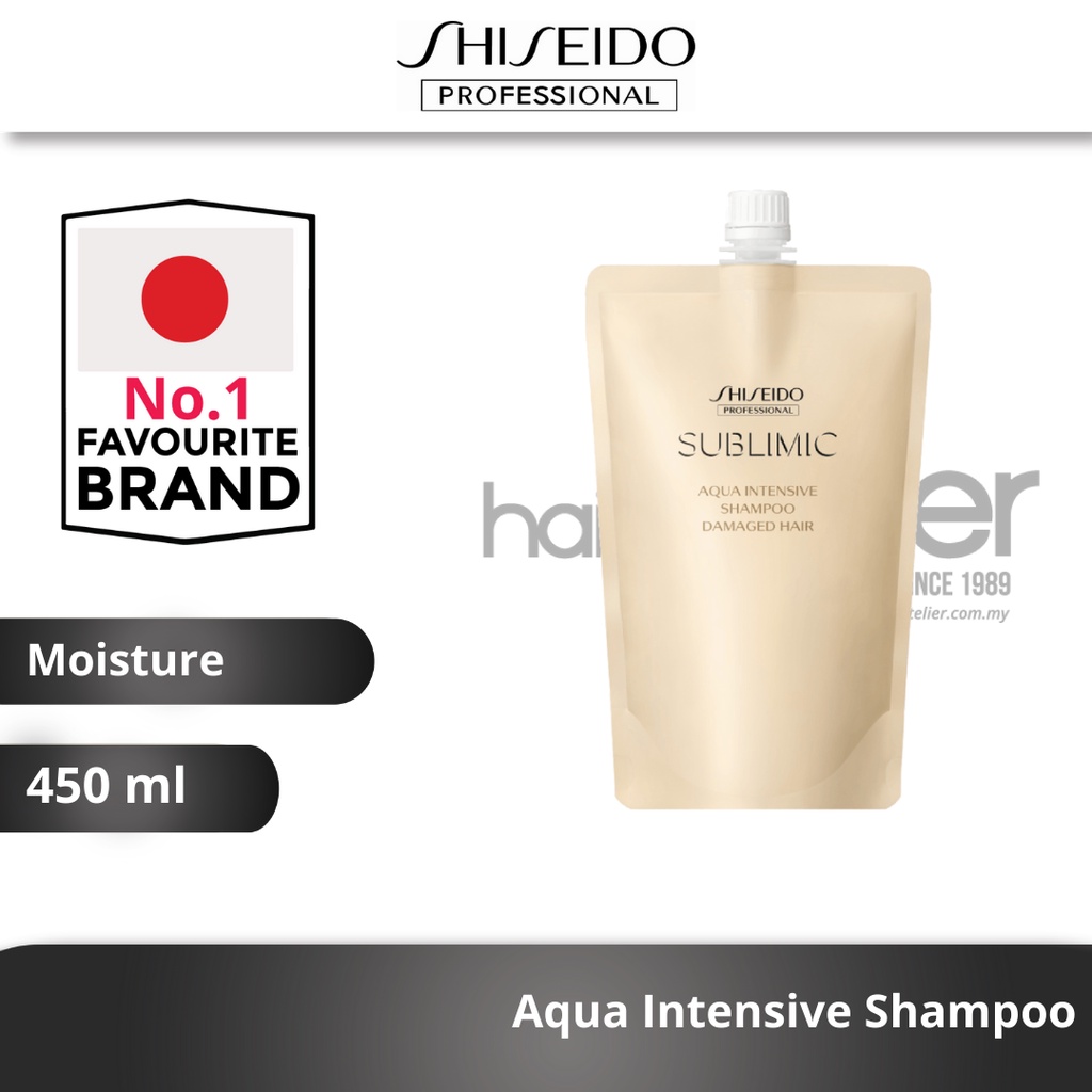 SHISEIDO PROFESSIONAL SMC Aqua Intensive Shampoo | For Damaged Hair ...