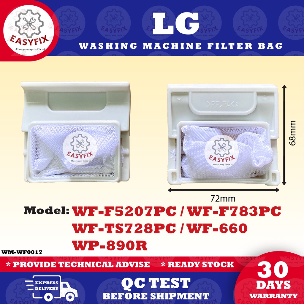 WF-F5207PC / WF-F783PC / WF-TS728PC / WF-660 / WP-890R LG WASHING ...