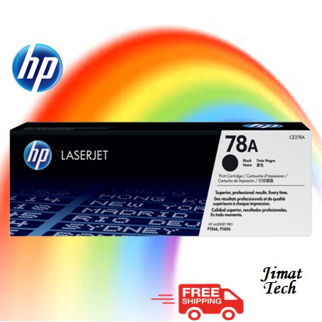 HP CE278A / 78A Original Laser Toner Cartridge LaserJet Pro P1566 ...
