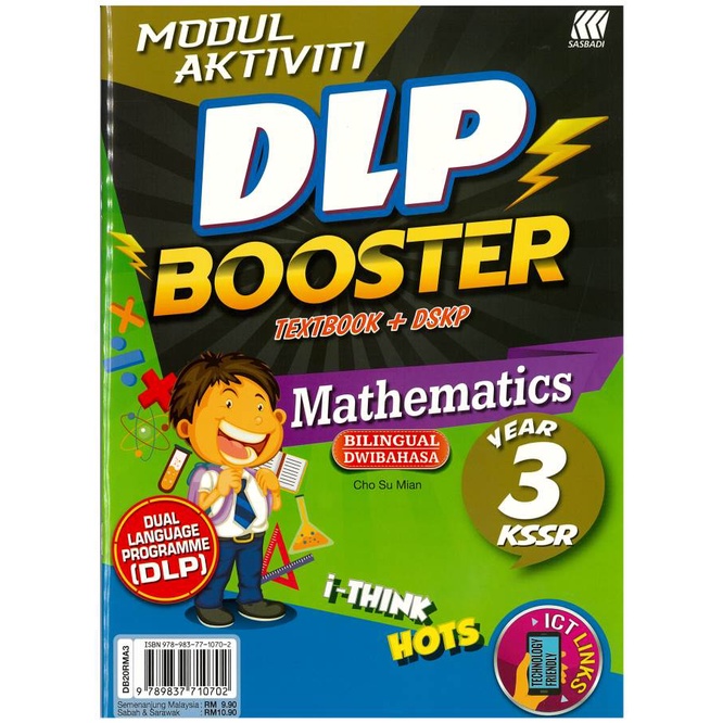 MODUL AKTIVITI DLP BOOSTER MATHEMATICS YEAR 3 KSSR (BILINGUAL) | Shopee ...