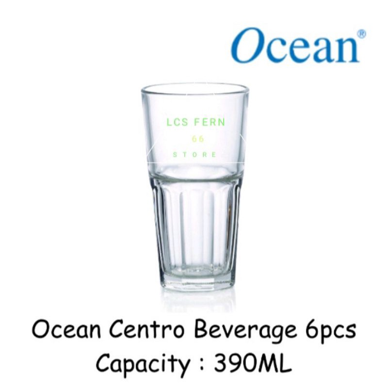 Ocean Glassware P01909 13.75OZ Centro Beverage set of 6PCS-390ML ...