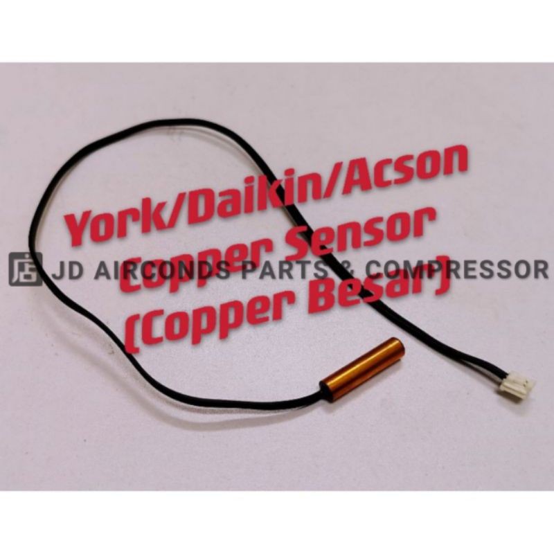York/Daikin/Acson Air Conditioner Copper Sensor (Copper Besar) | Shopee ...