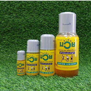 泰国拳王油AUNTHENTIC ORIGINAL NAMMAN MUAY THAI BOXING OIL LINIMENT | Shopee ...