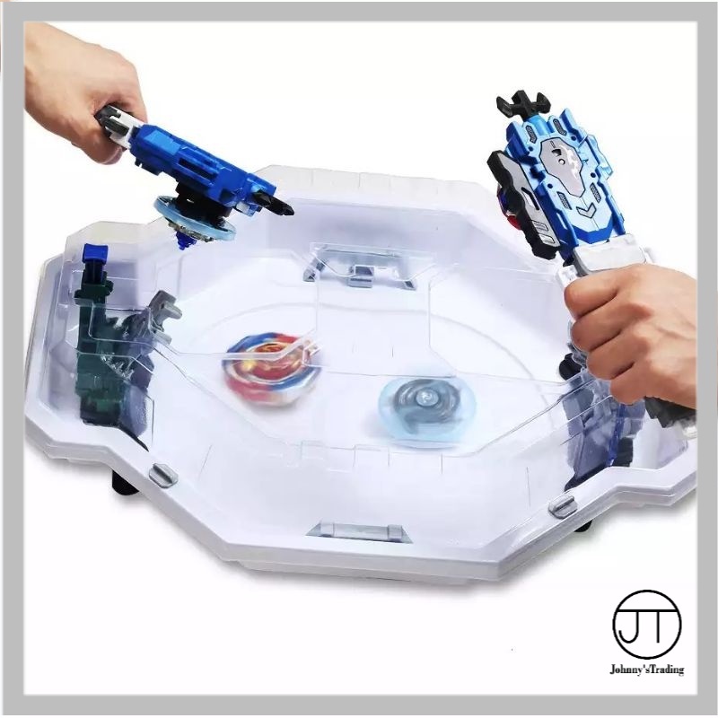 New Beyblade Electric Stadium New Counter Electric Dual Cyclone Vombat ...