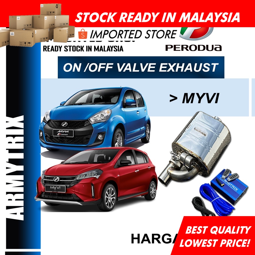 ARMYTRIX VALVETRONIC EKZOS SET WITH CONTROL FOR MYVI | Shopee Malaysia