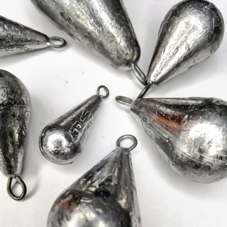 SAMURAI - BATU LADUNG PANCING PEAR BATU SB PANCING FISHING SEA SINKER ...