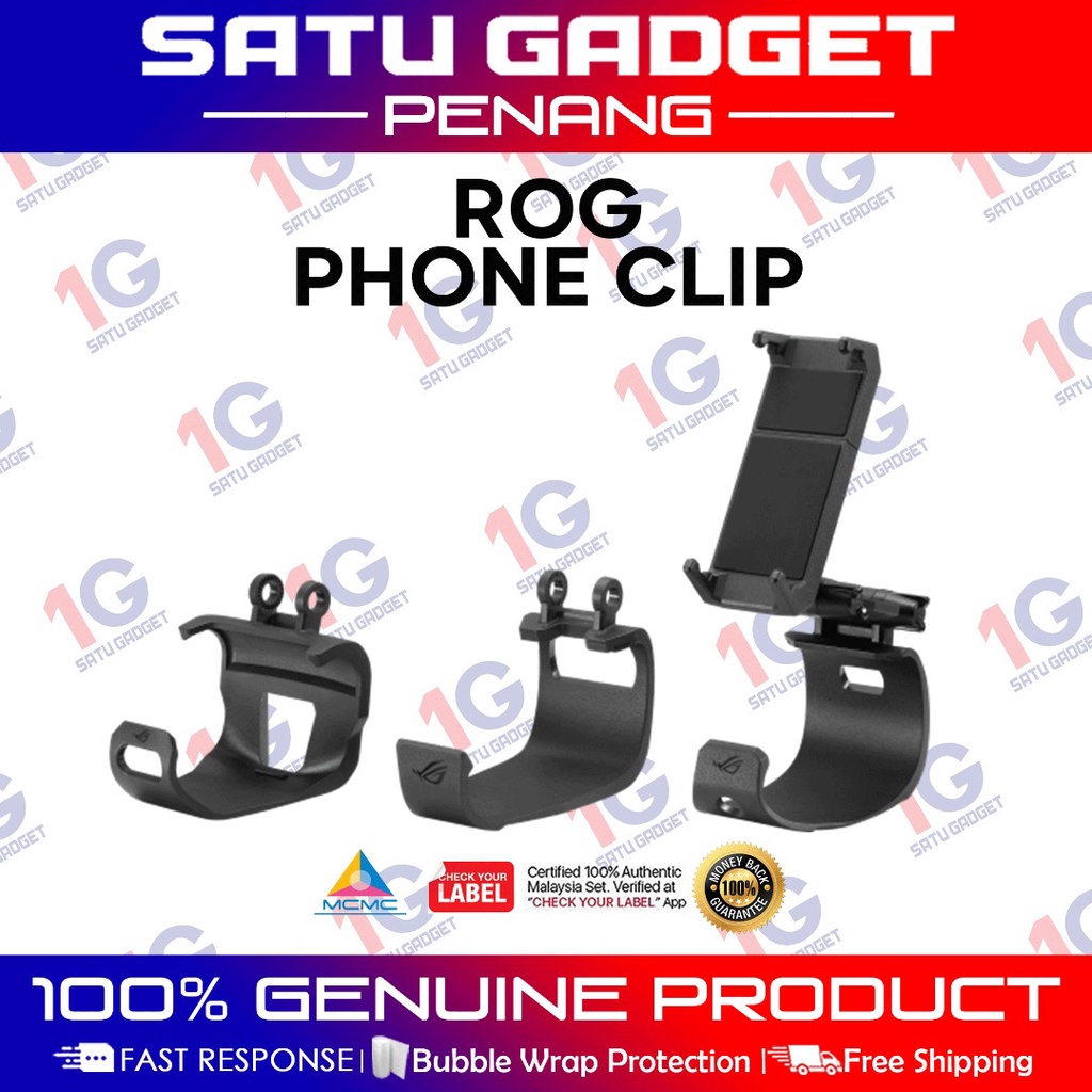Asus Rog Phone Clip (For ROG Phone 3 & ROG Phone 5 series) | Shopee ...