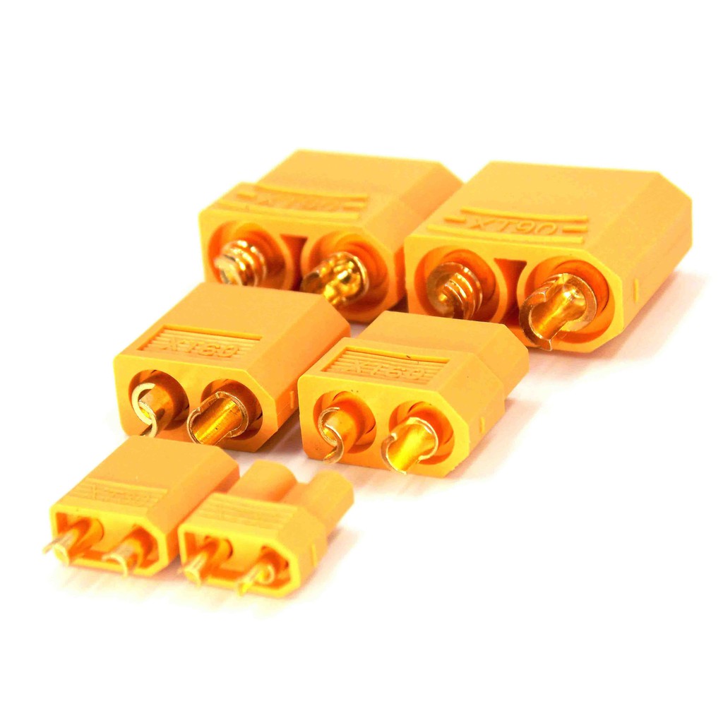 XT30 XT60 XT90 Battery Connector Set 4.5mm Male Female Gold Plated Banana Plug | Shopee Malaysia