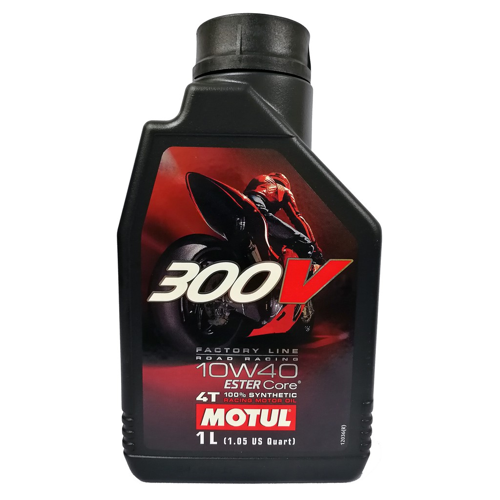 MOTUL 300V 10W40 FULLY SYNTHETIC + ESTER CORE ROAD RACING | Shopee Malaysia