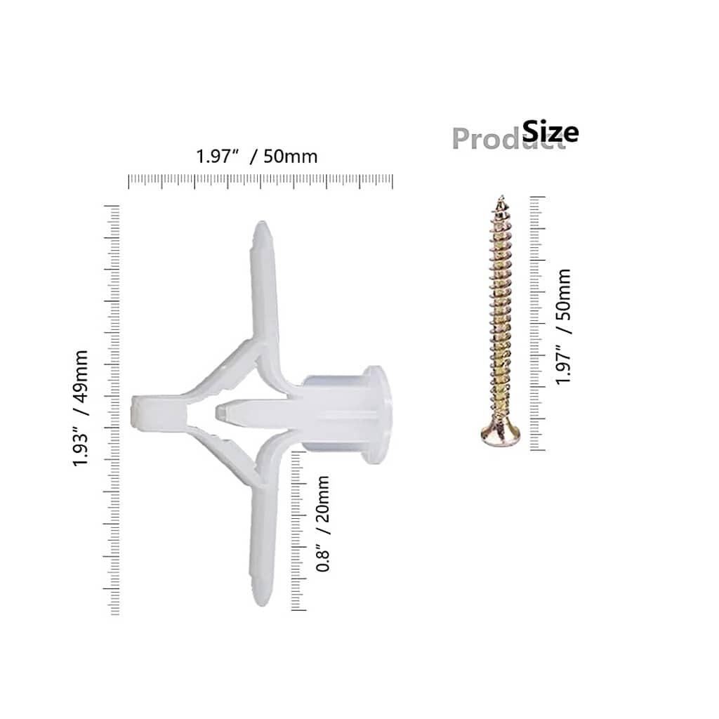 NYLON BUTTERFLY CLIP PARTITION WALL PLUG | Shopee Malaysia