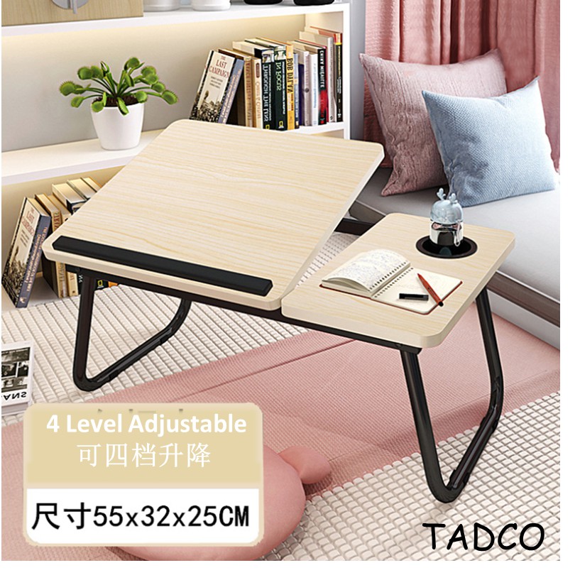 [READY STOCK] Adjustable Laptop Desk/ Bed Desk / Mini Study Table ...