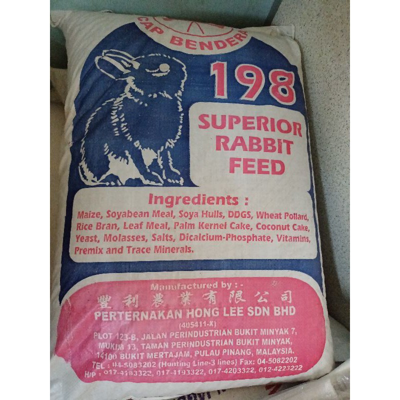 Repack makanan arnab / rabbit food pellet 5KG economy | Shopee Malaysia