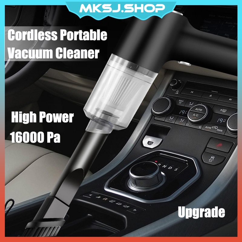 Rechargeable Wireless Cordless Mini Vacuum Cleaner Hand Portable Car ...