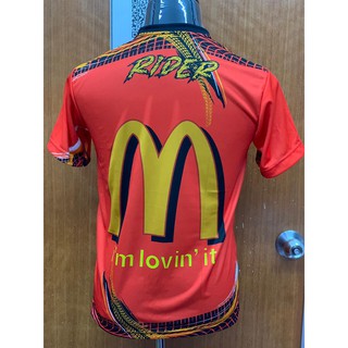 [Ready Stock] Tshirt McDonalds Mcdelivery Red Sublimation / AB Baju ...