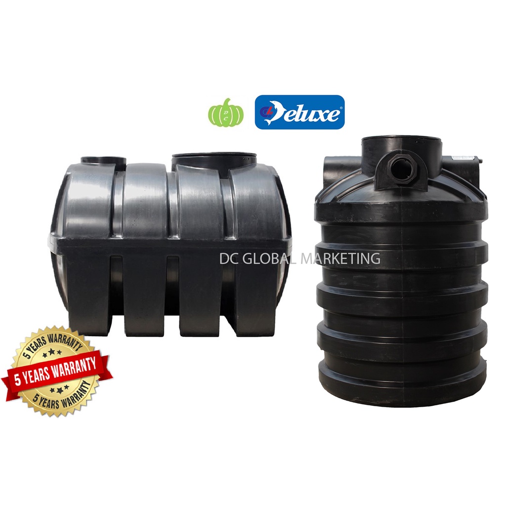 Deluxe PE Non Span Approved PE Septic Tank Horizontal Or Vertical Type ...