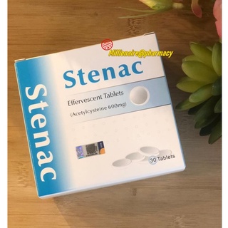 stenac effervescent tablets 600mg 30s | Shopee Malaysia