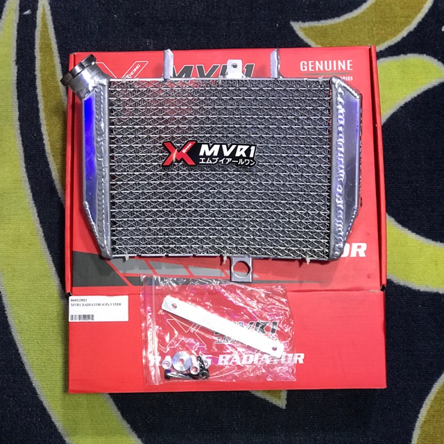 RACING RADIATOR ALLOY (MVR1) (GP) FOR (Y15ZR) (RS150)special READIATOR ...
