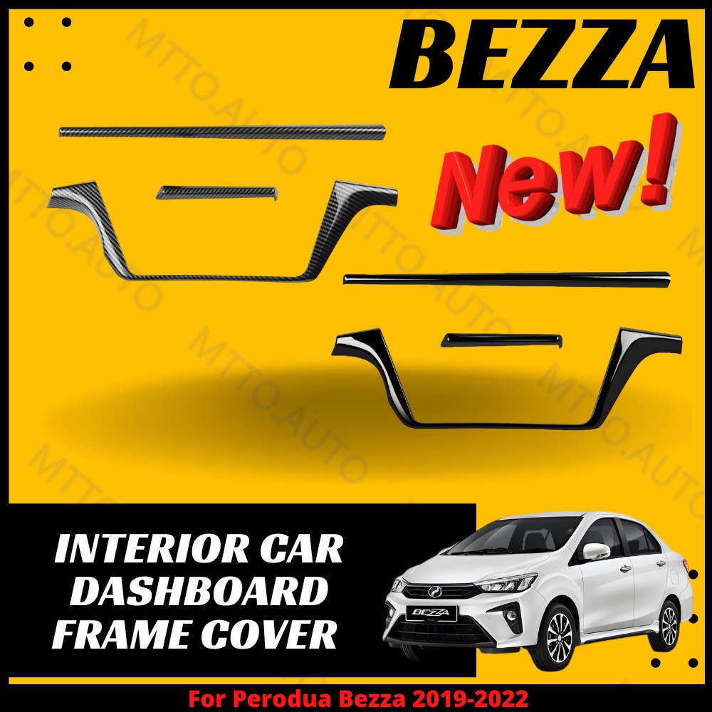 MTTO Perodua Bezza FL 2019-2022 Interior Car Dashboard Frame Cover ...