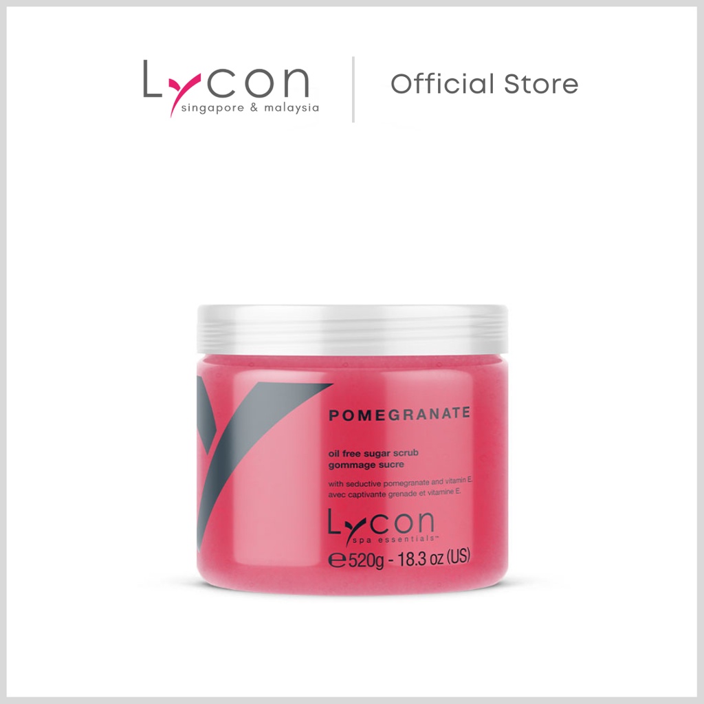 LYCON Spa Essentials Pomegranate Scrub | Shopee Malaysia