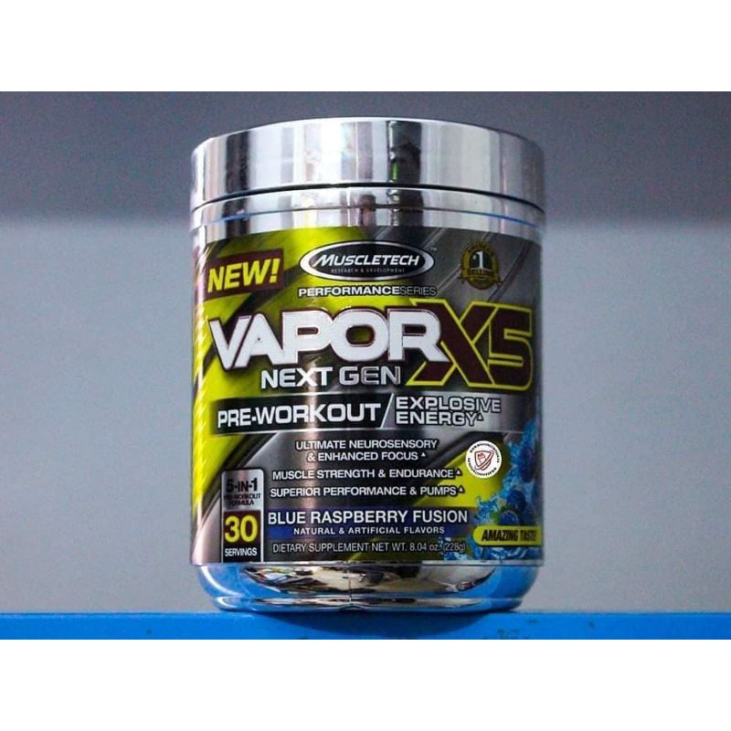 Muscletech Vapor X5 Preworkout (30servings) | Shopee Malaysia