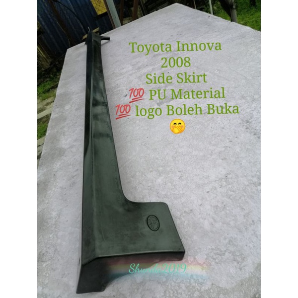 Toyota Innova 2008 Side Skirt (PU Material) | Shopee Malaysia