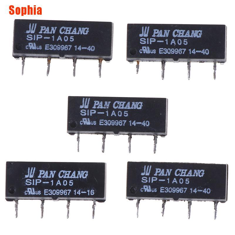 5pcs 4pin 5v relay sip-1a05 reed switch relay for pan chang relay | BeeCost