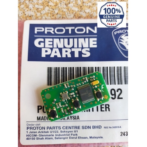 Proton Exora Remote PCB Transmitter (Genuine) | Shopee Malaysia
