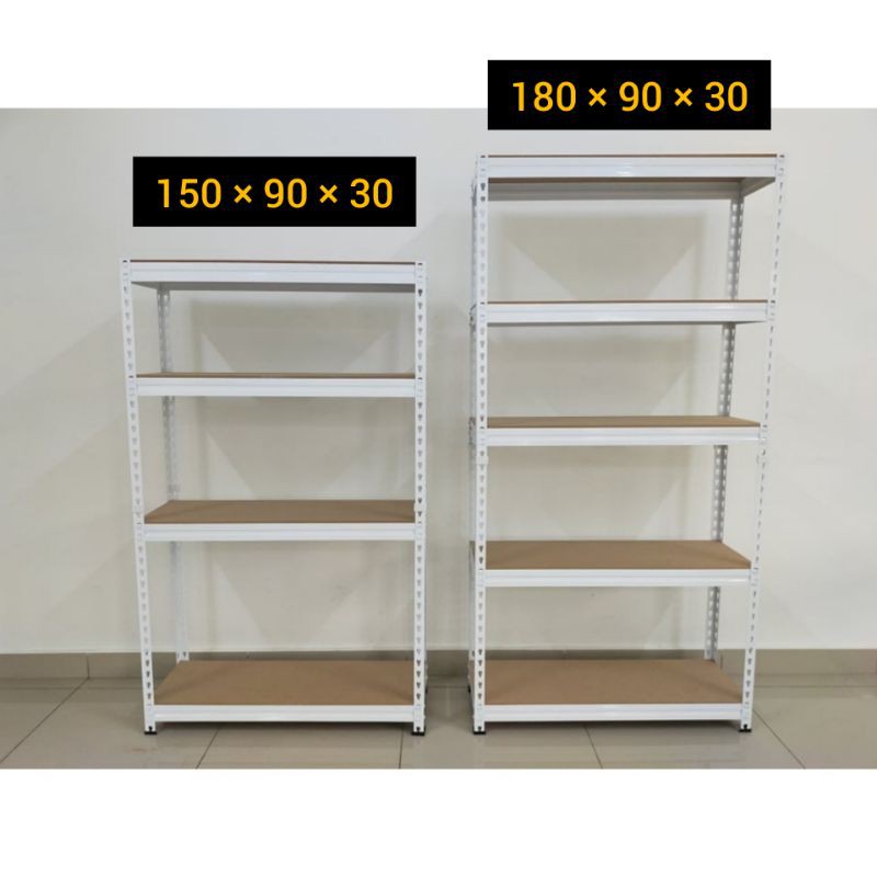 2 IN 1 Boltless Rack / Rak Besi / Rack / Rak / Rak besi Serbaguna ...