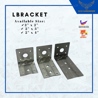 2" x 2" 3" 4" 2.0/1.5MM High Quality L Bracket/L Bracket Besi Atap ...