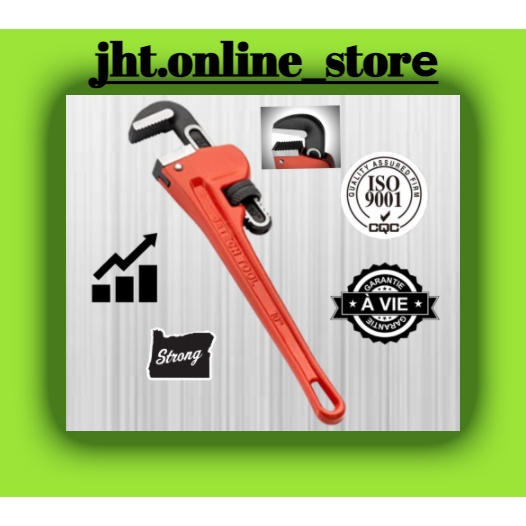 JeTech Tool Pliers Heavy Duty Piper Wrench (US Pattern)18"/450mm ...
