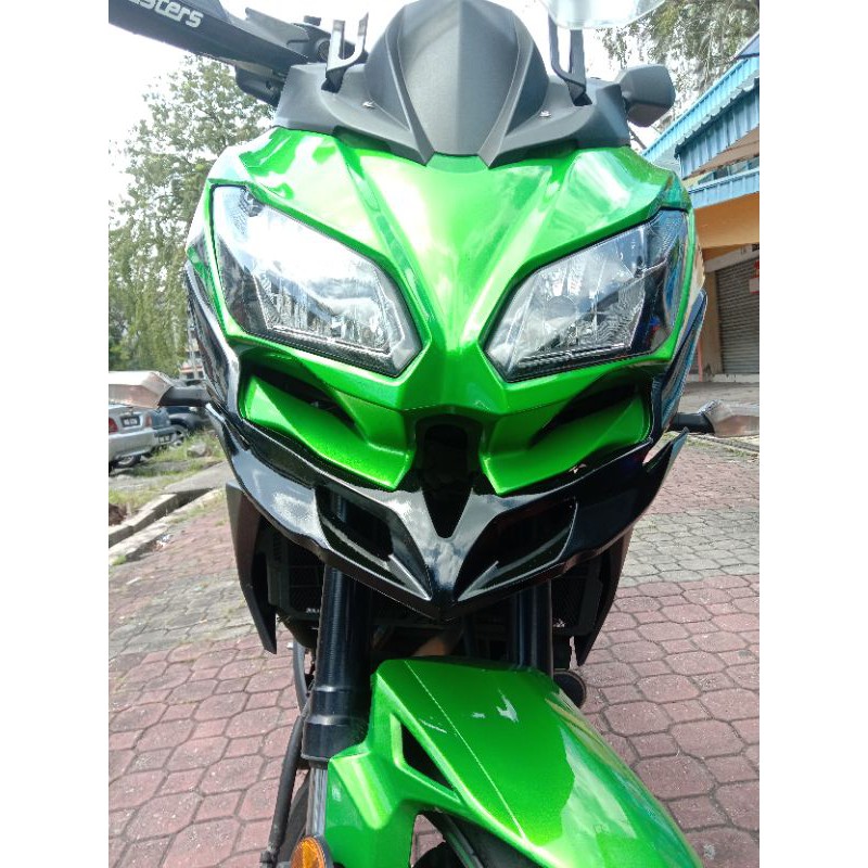 muncung itik duck nose beak front fender kawasaki versys 2015 | Shopee ...