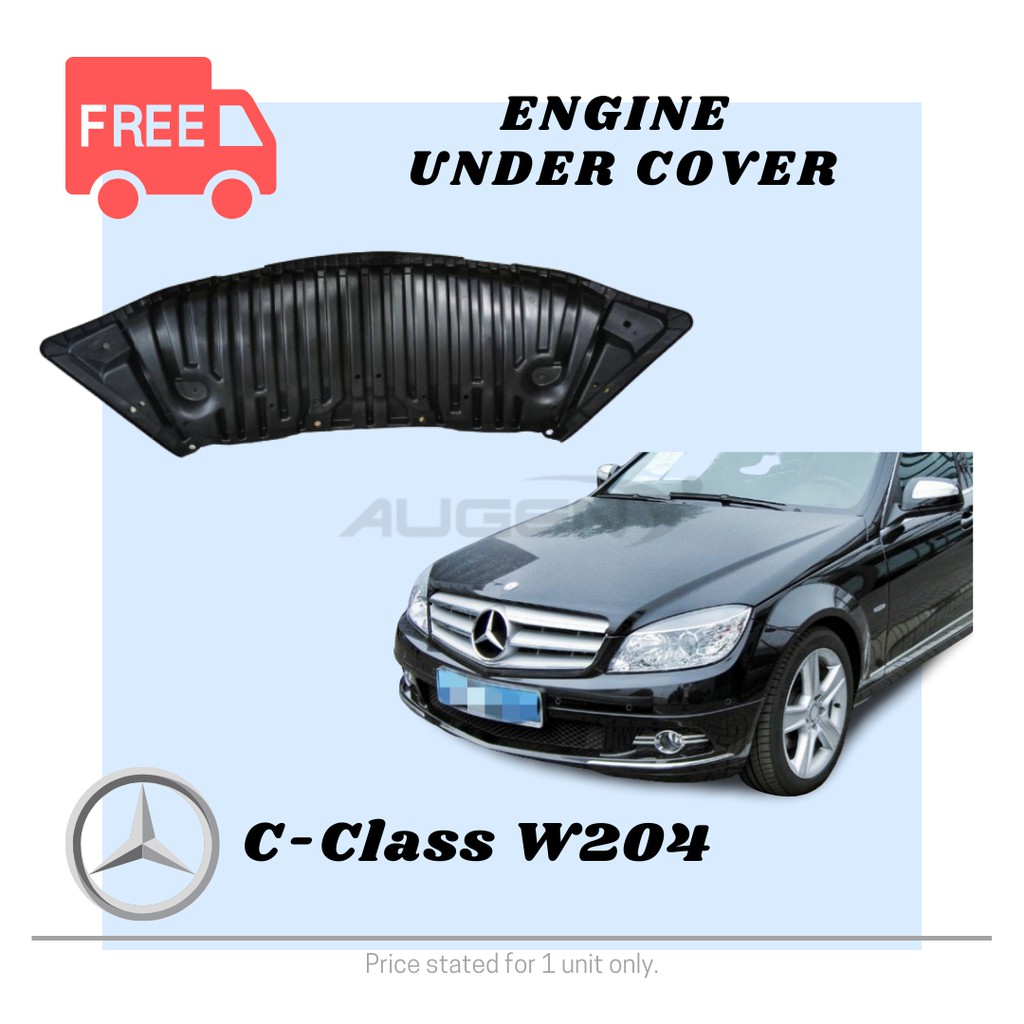 Mercedes-Benz C-Class W204 Engine Under Cover FREE SHIPPING | Shopee ...