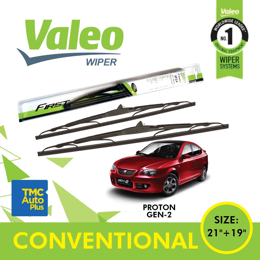 VALEO Conventional Wiper Blade PROTON GEN-2 (21"+19") | Shopee Malaysia
