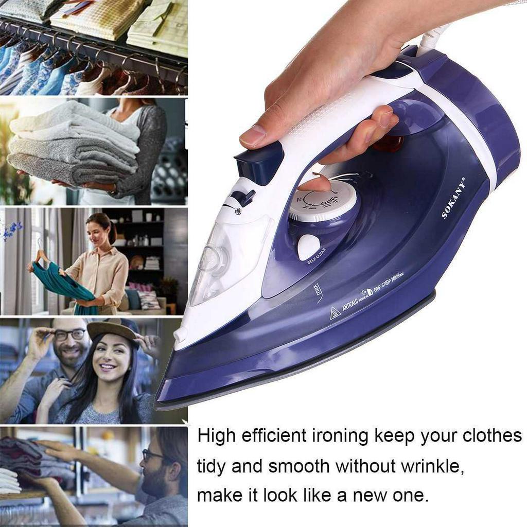 [WARRANTY] Electric Steam Iron Wireless Garment Iron Iron Viral ...