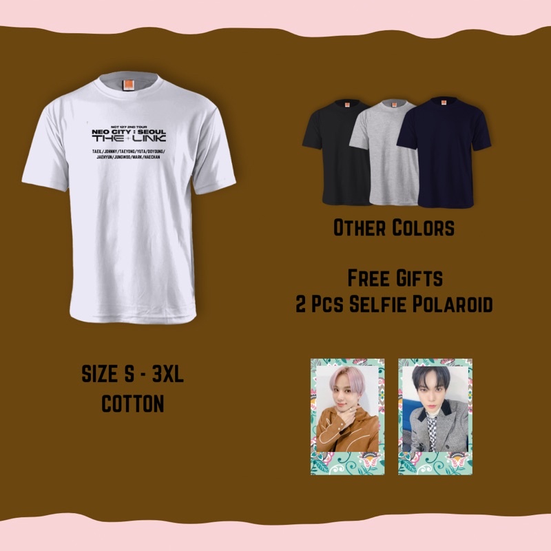 NCT 127 Neo City Seoul: The Link Logo T-Shirt | Shopee Malaysia