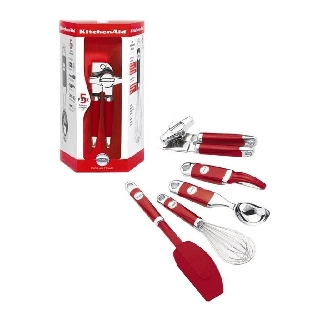 KitchenAid 5pc Red Kitchen Utensils Set (KM412ER) | Shopee Malaysia