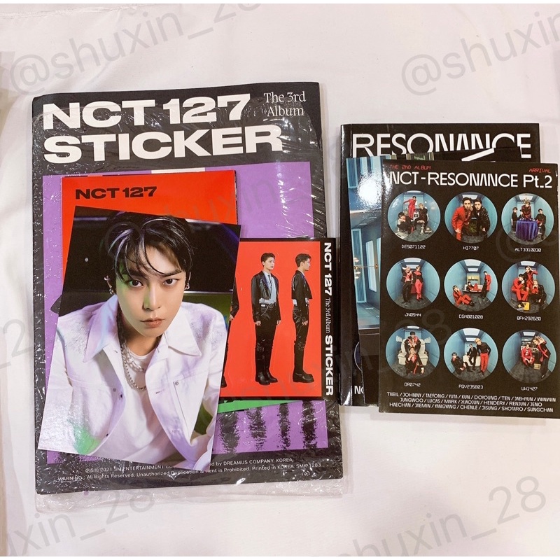 NCT 127 STICKER NCT 2020 UNSEALED ALBUM DOYOUNG POSTCARD | Shopee Malaysia